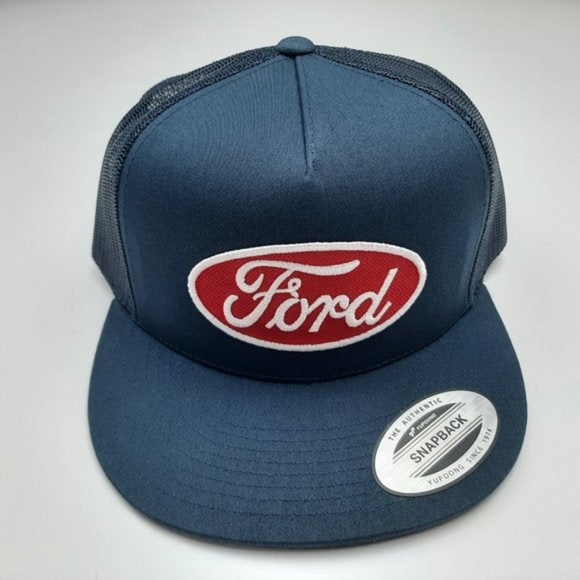 Accessories | Ford Retro Vintage Trucker Patch Hat Cap Farmer Tractor ...